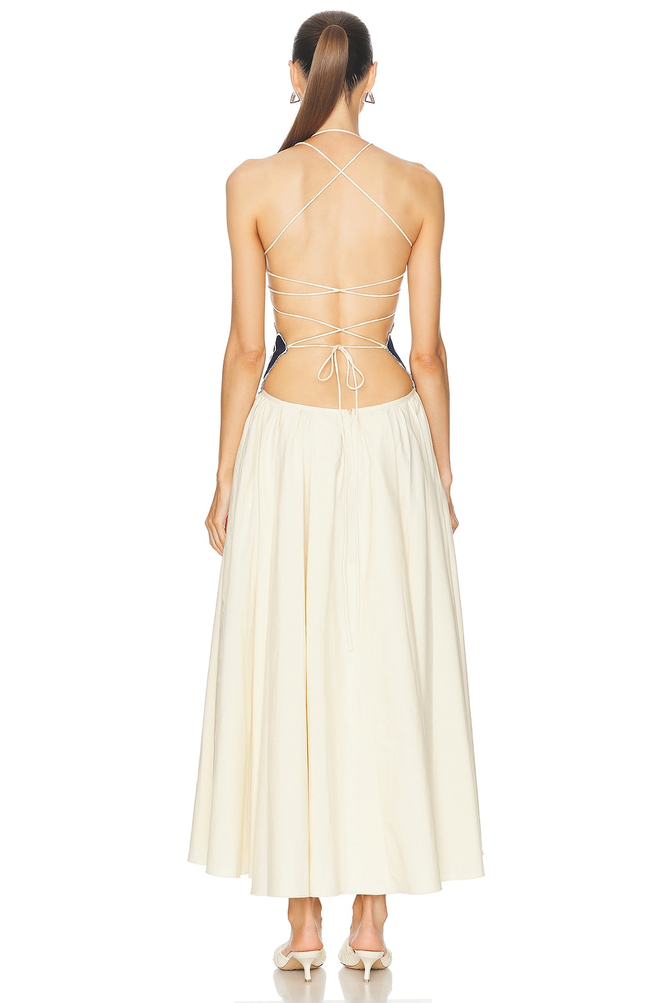 SIEDRES For FWRD Sleeveless Long Dress in Multi | FWRD