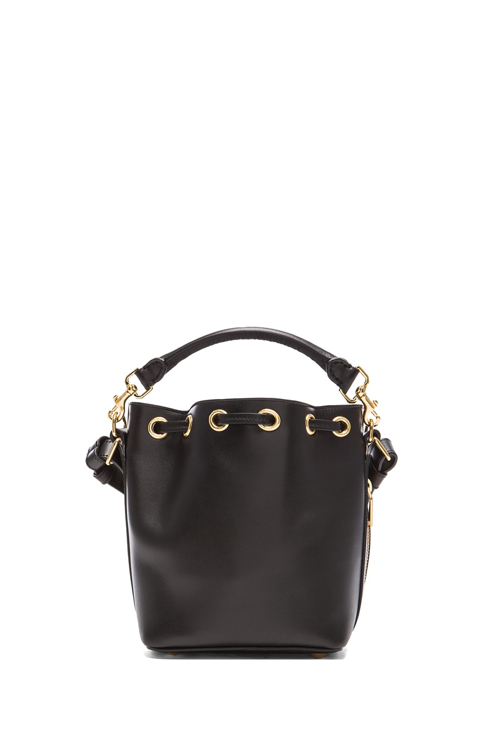 Saint Laurent Small Seau Bucket Bag in Black | FWRD
