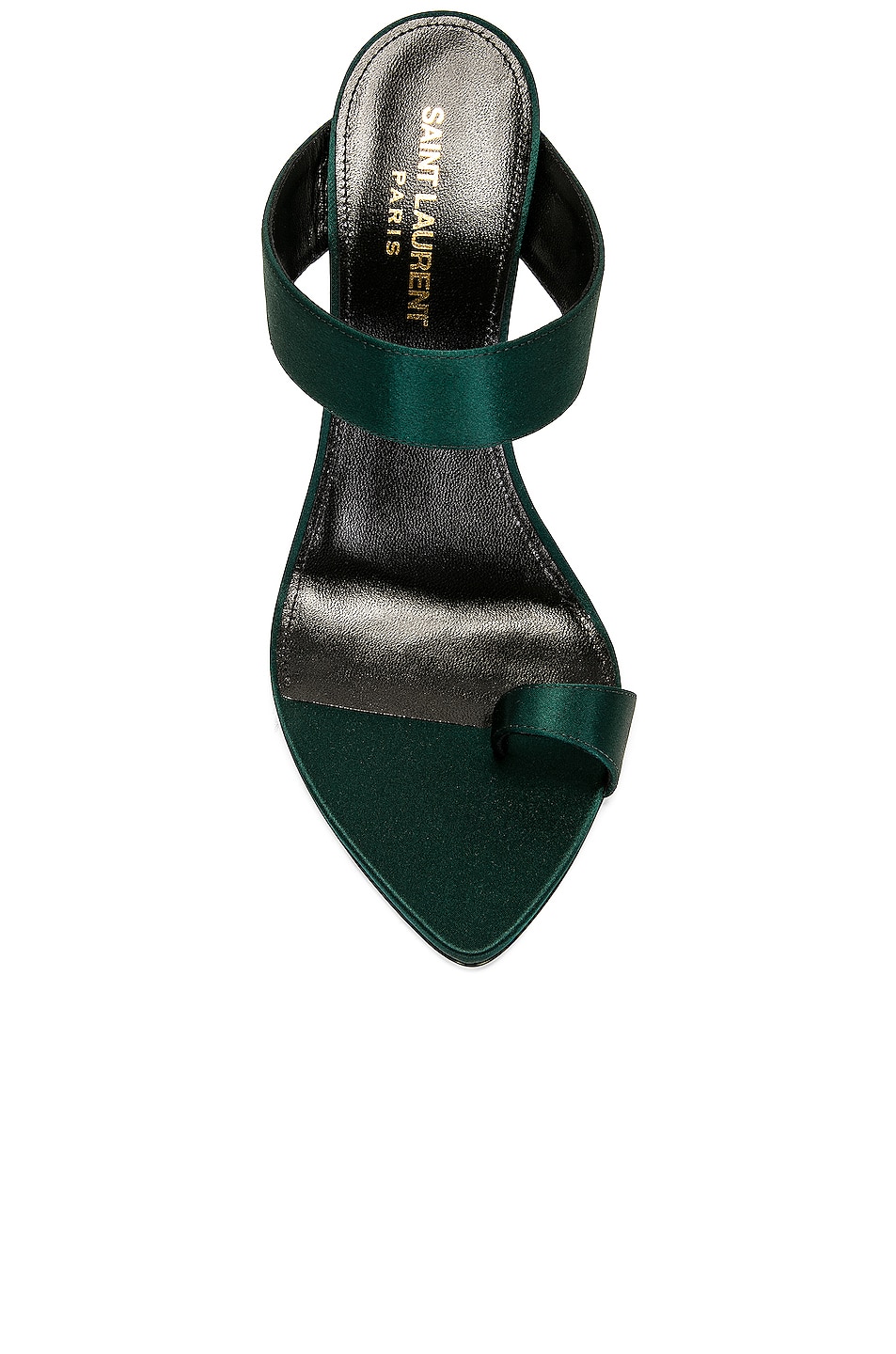Saint Laurent Martha Sandal in Dorian Green | FWRD