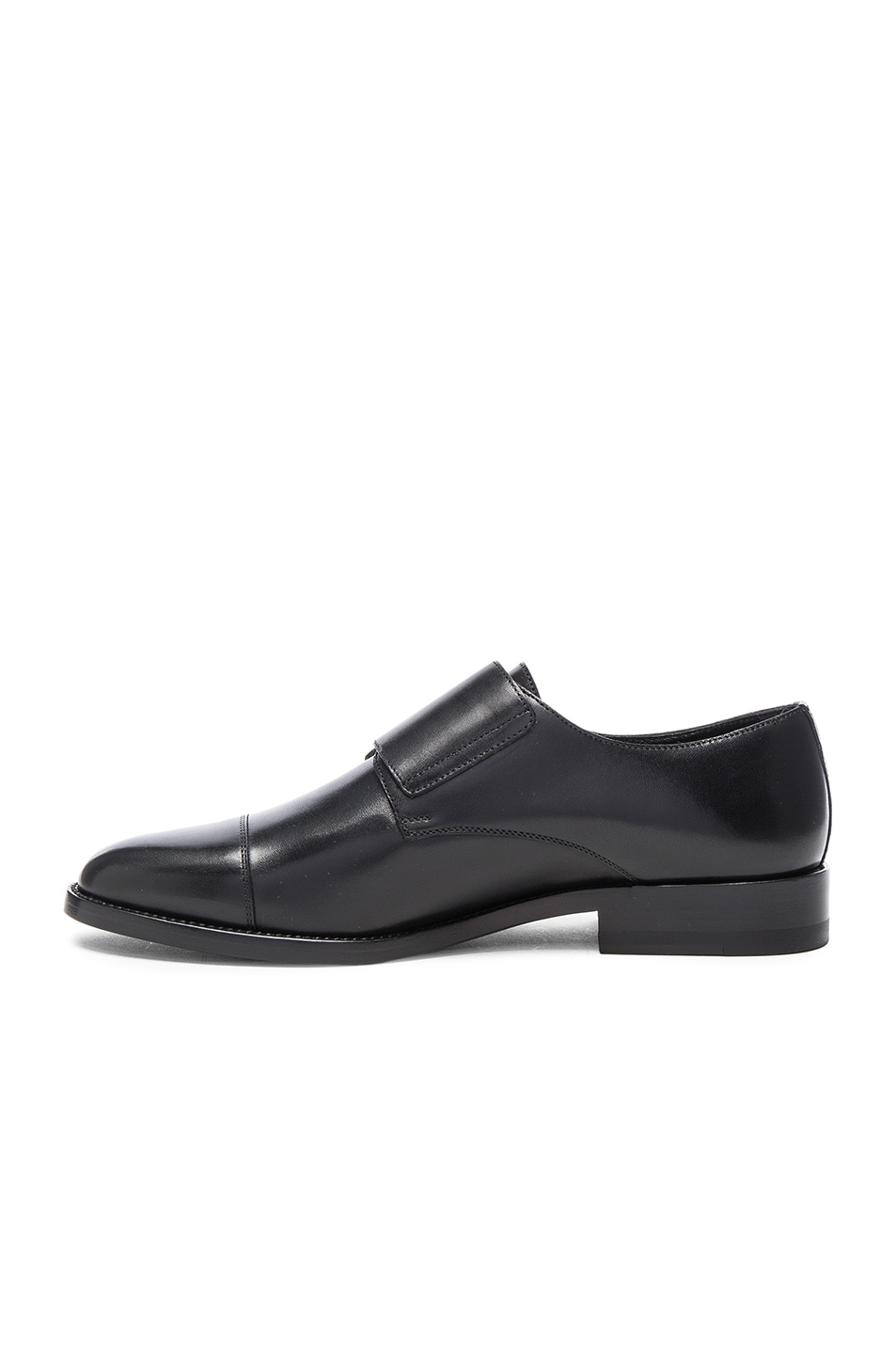 Saint Laurent Dylan Monk Shoes in Black | FWRD