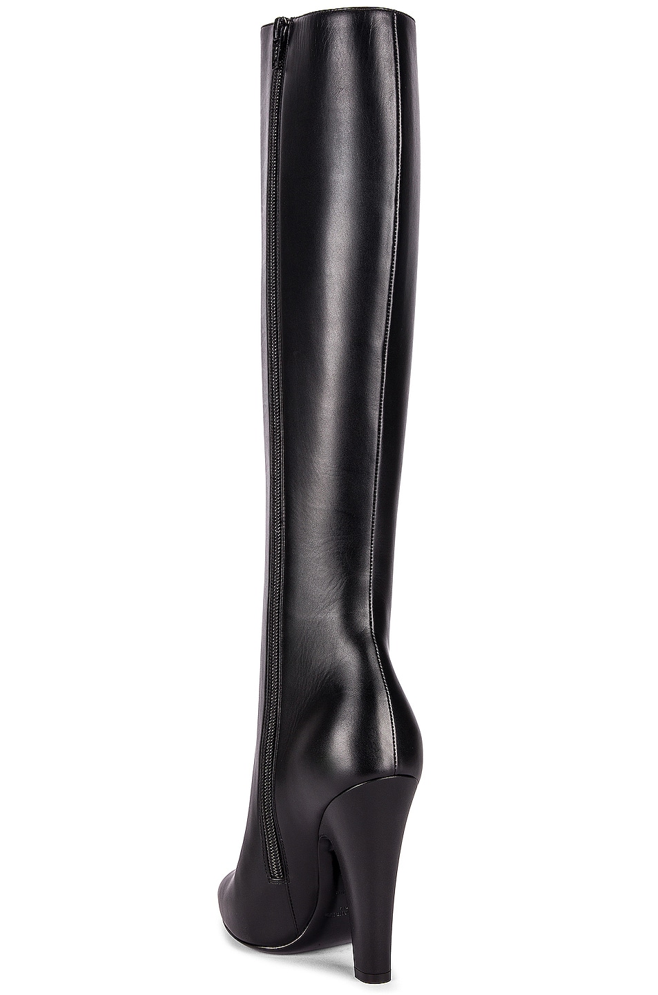 Saint Laurent 68 Knee High Boots In Noir Fwrd
