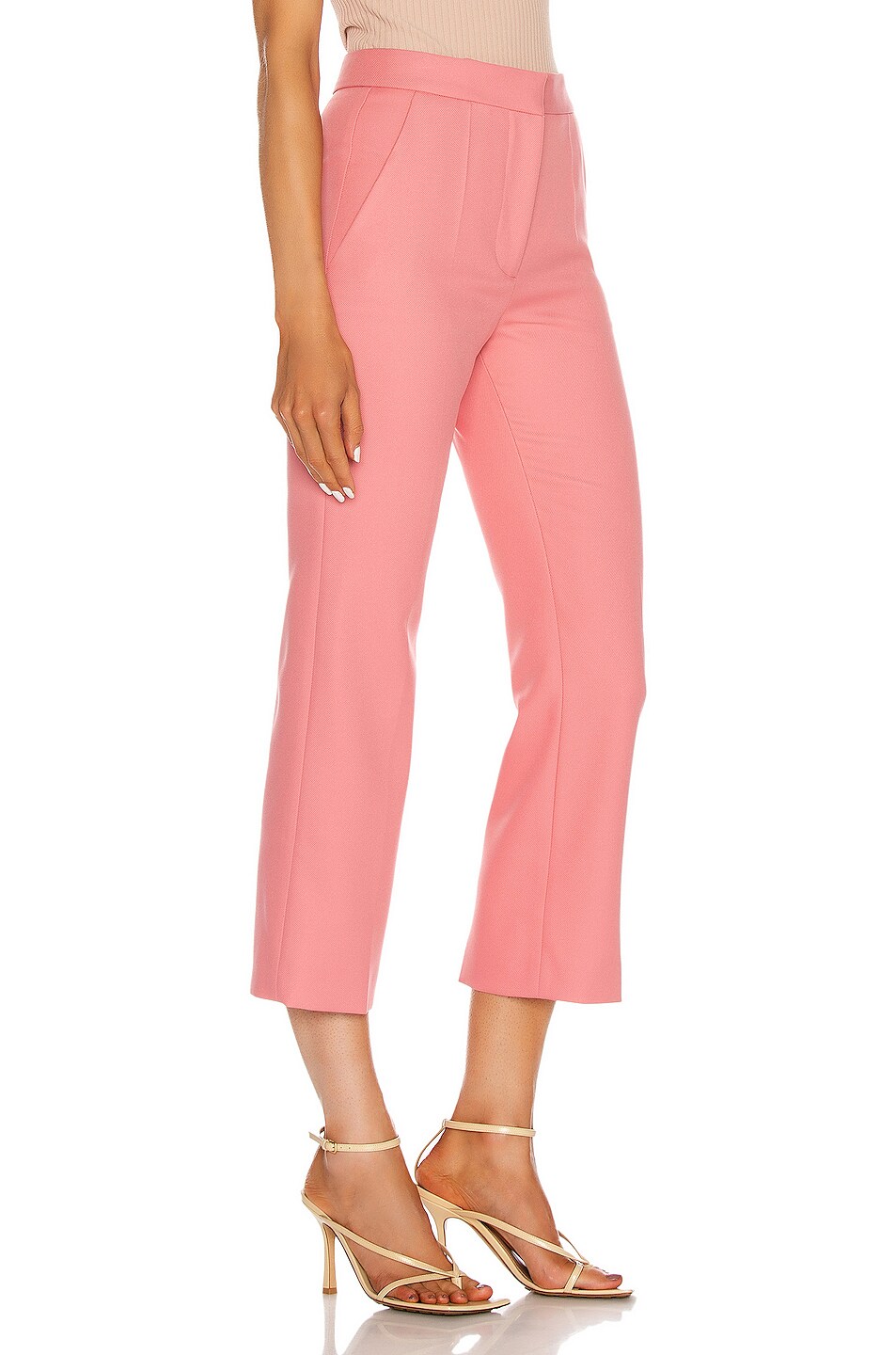 Stella McCartney Carlie Tailored Pant in Pink Frappe | FWRD