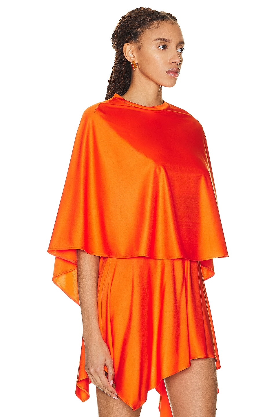 Stella McCartney Fluid Tee Top in Glow Orange | FWRD