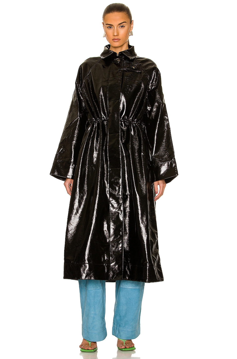 Saks Potts Ana Coat in Black | FWRD