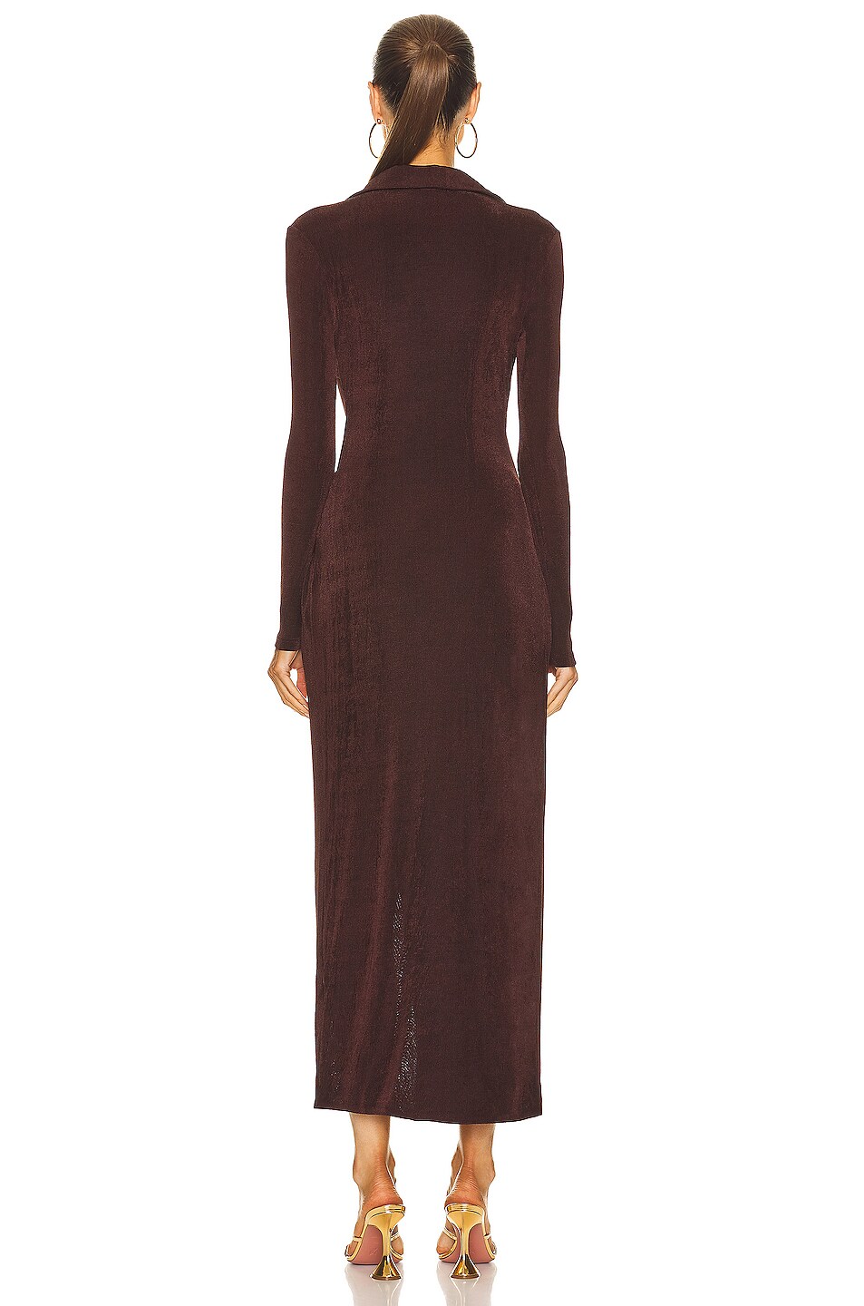 SER.O.YA Elm Dress in Chocolate | FWRD