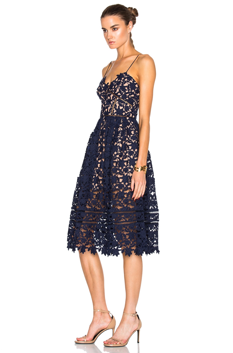 self-portrait Azalea Dress in Blue | FWRD