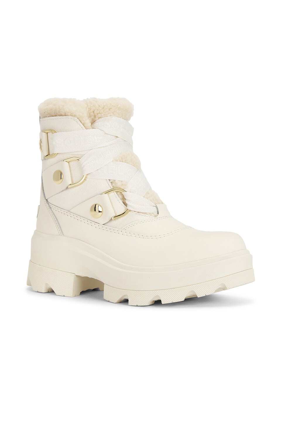 Sorel Joan Frwd Cozy Lux Boot in Snow & Sea Salt | FWRD