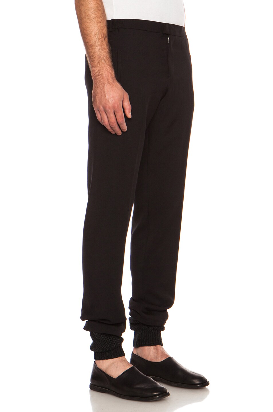 Stephan Schneider Burhead Wool Trousers in Black | FWRD