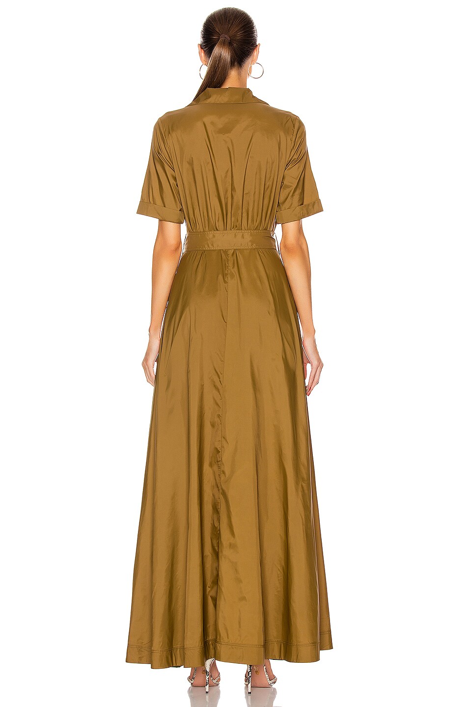 Staud Millie Dress in Caper | FWRD