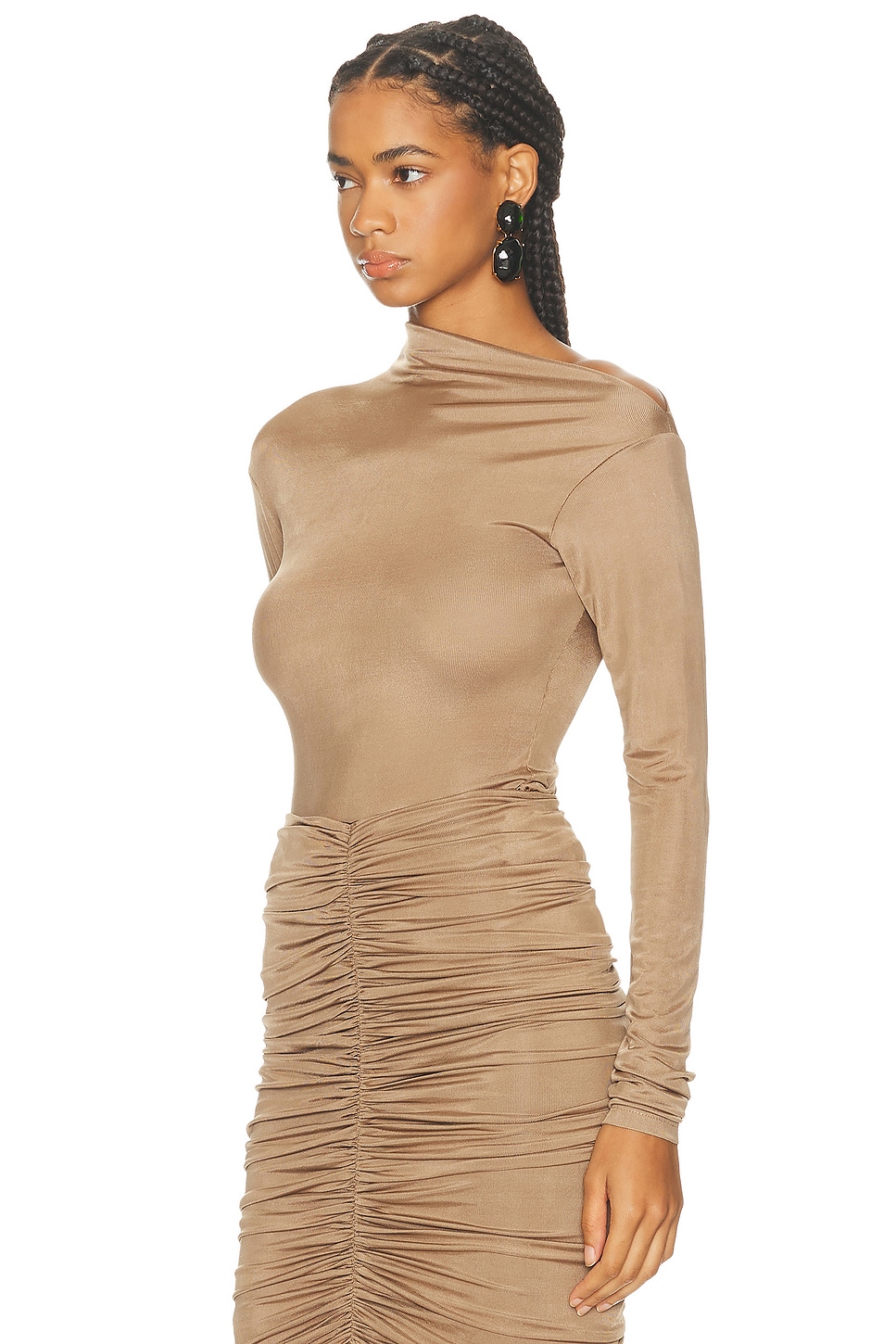 SEV Long Sleeve Top in Beige | FWRD