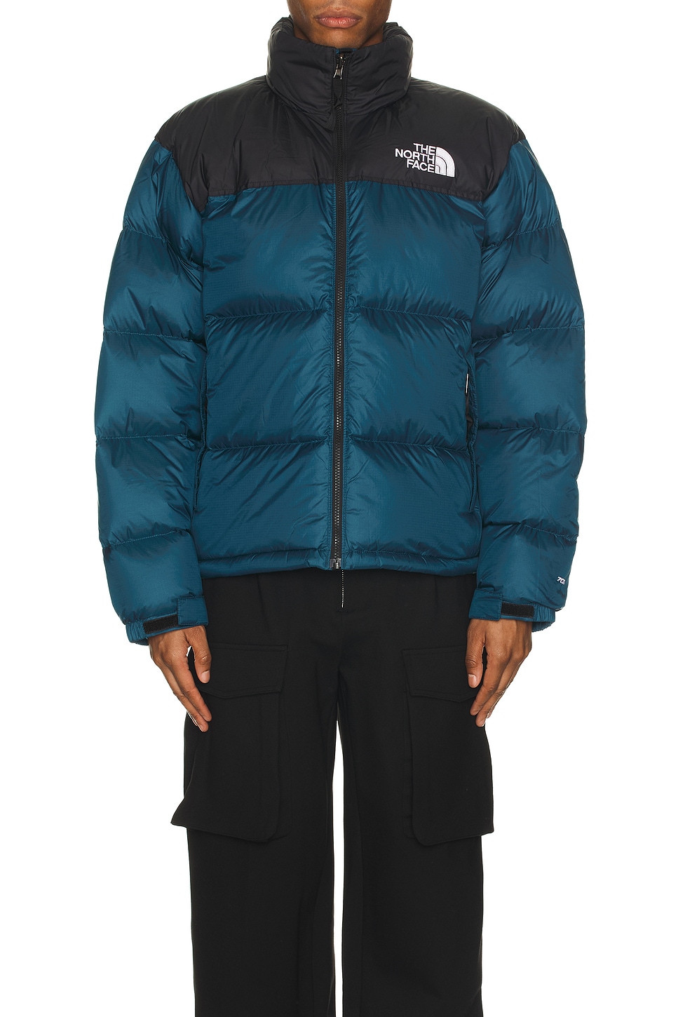 The North Face 1996 Retro Nuptse Jacket in Midnight Petrol | FWRD