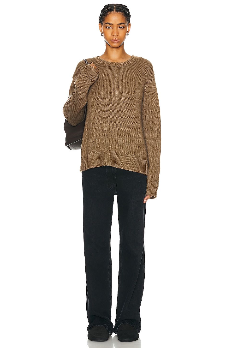 The Row Dan Straight Leg in BLACK | FWRD