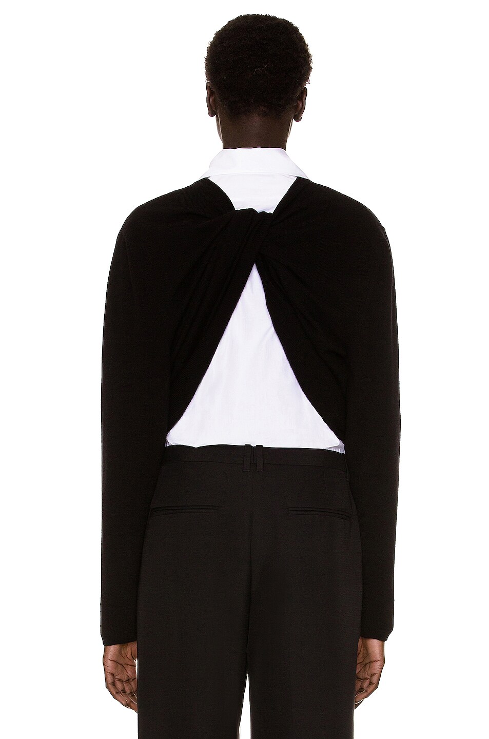 The Row Laris Top in Black | FWRD