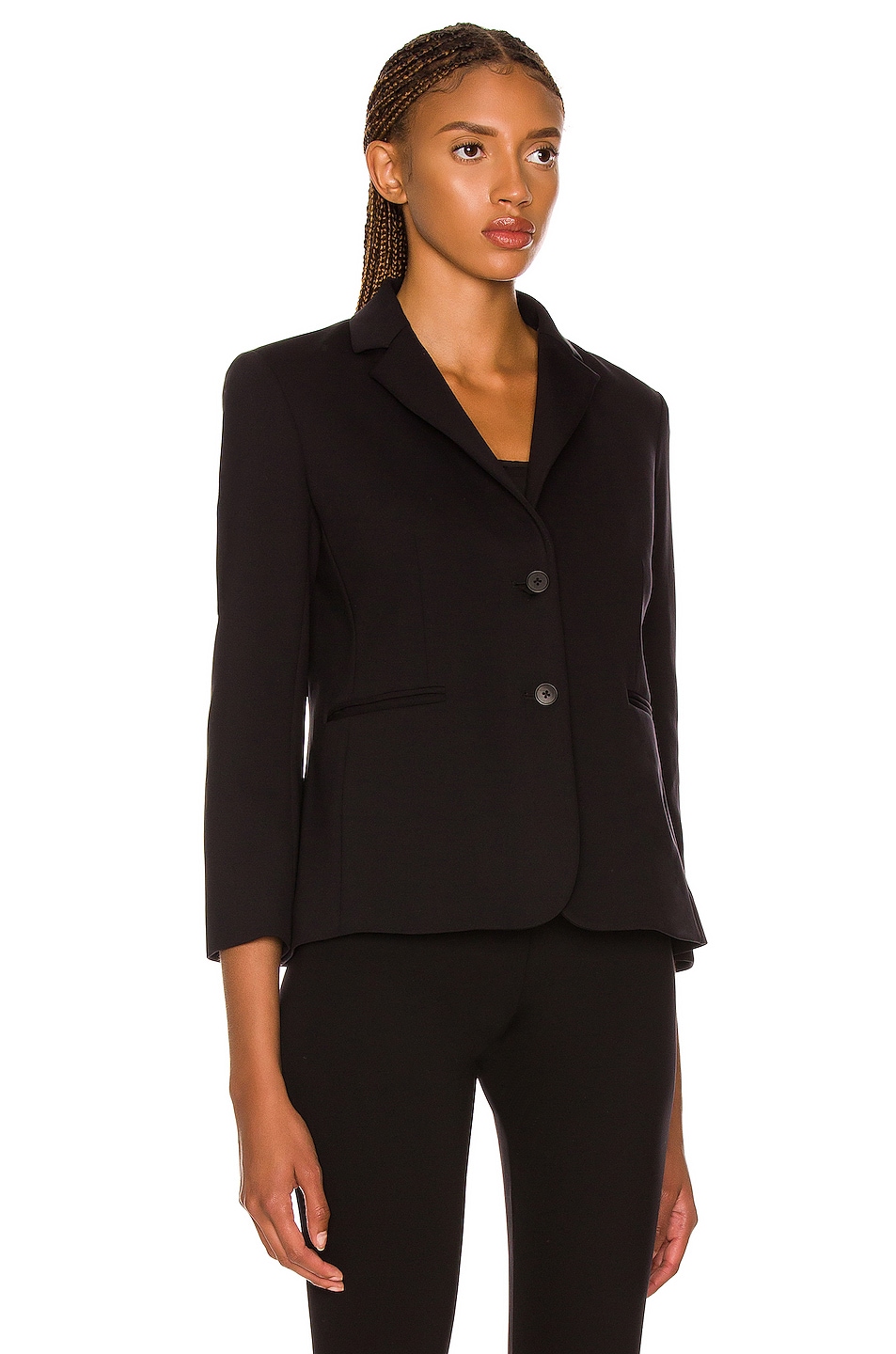 The Row Brentwood Jacket in Black | FWRD