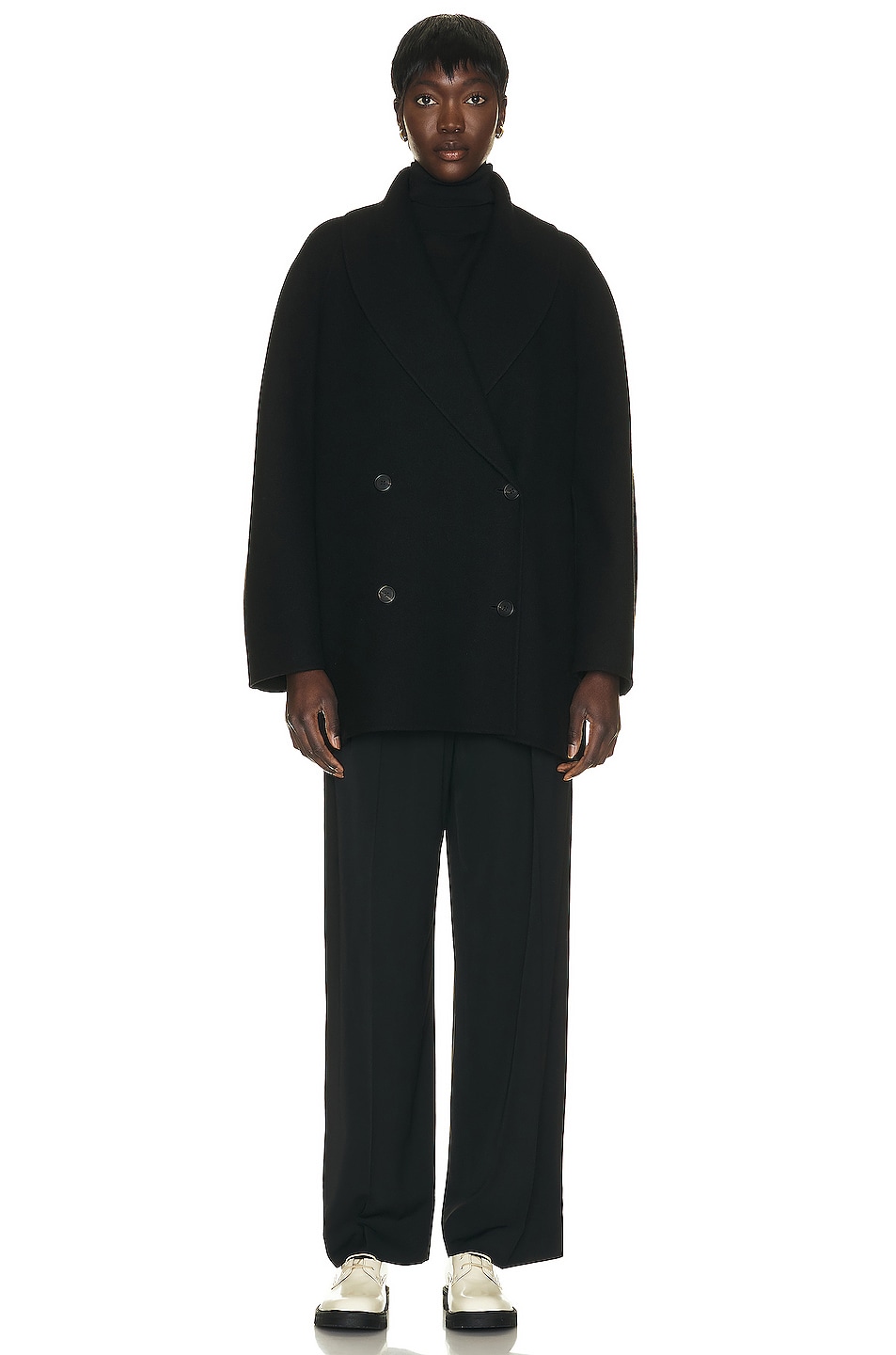 The Row Polli Jacket in Black | FWRD