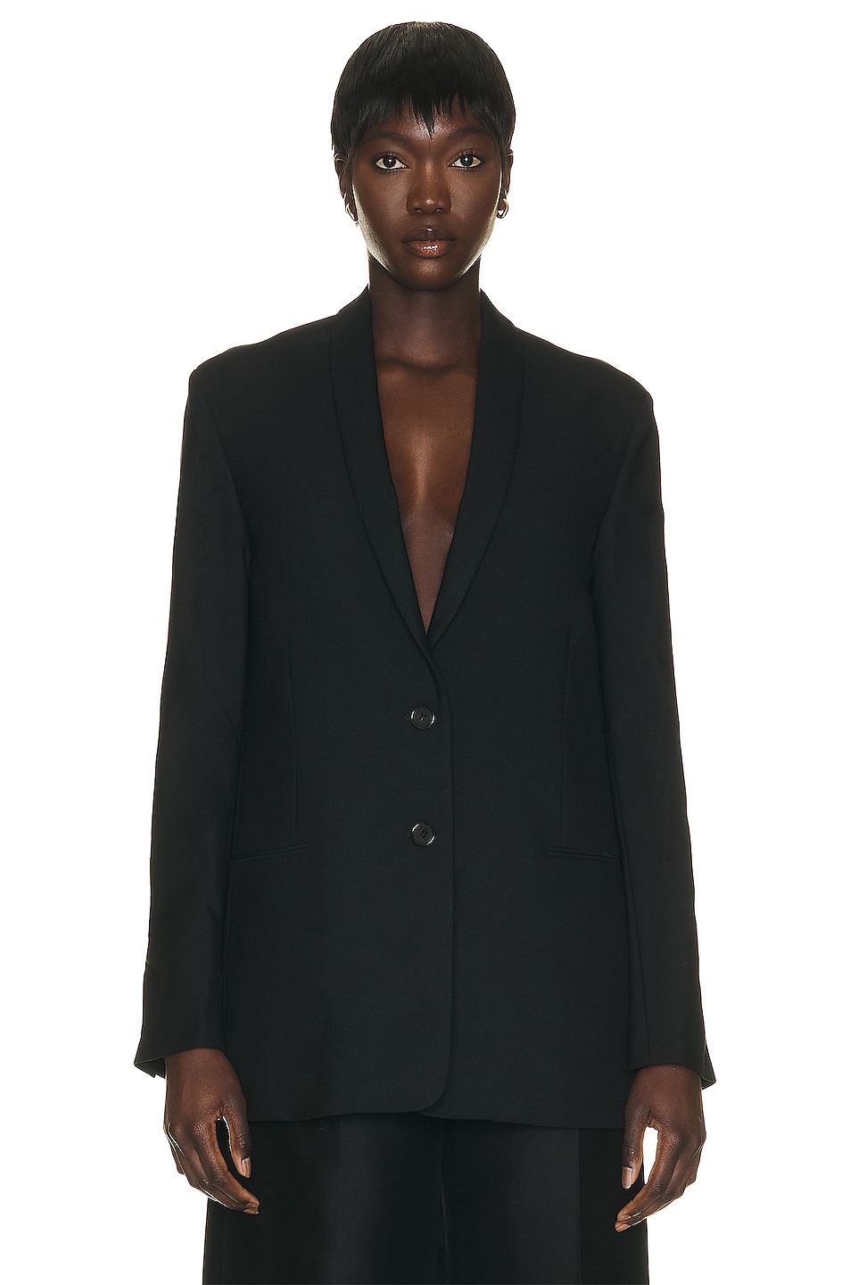 The Row Cowal Jacket in Black | FWRD