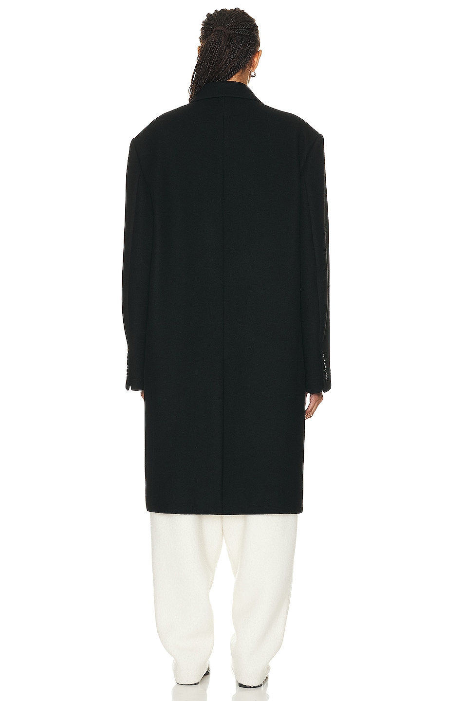 The Row Ardon Coat in Black | FWRD
