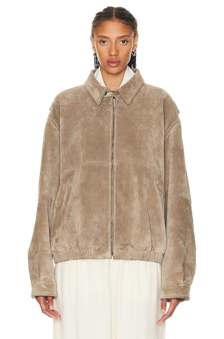 The Row Roanna Jacket in Beige | FWRD