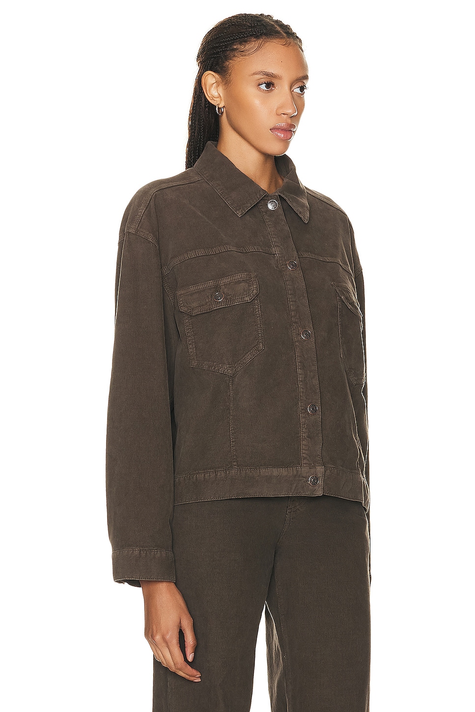 The Row Ness Jacket in Taupe | FWRD
