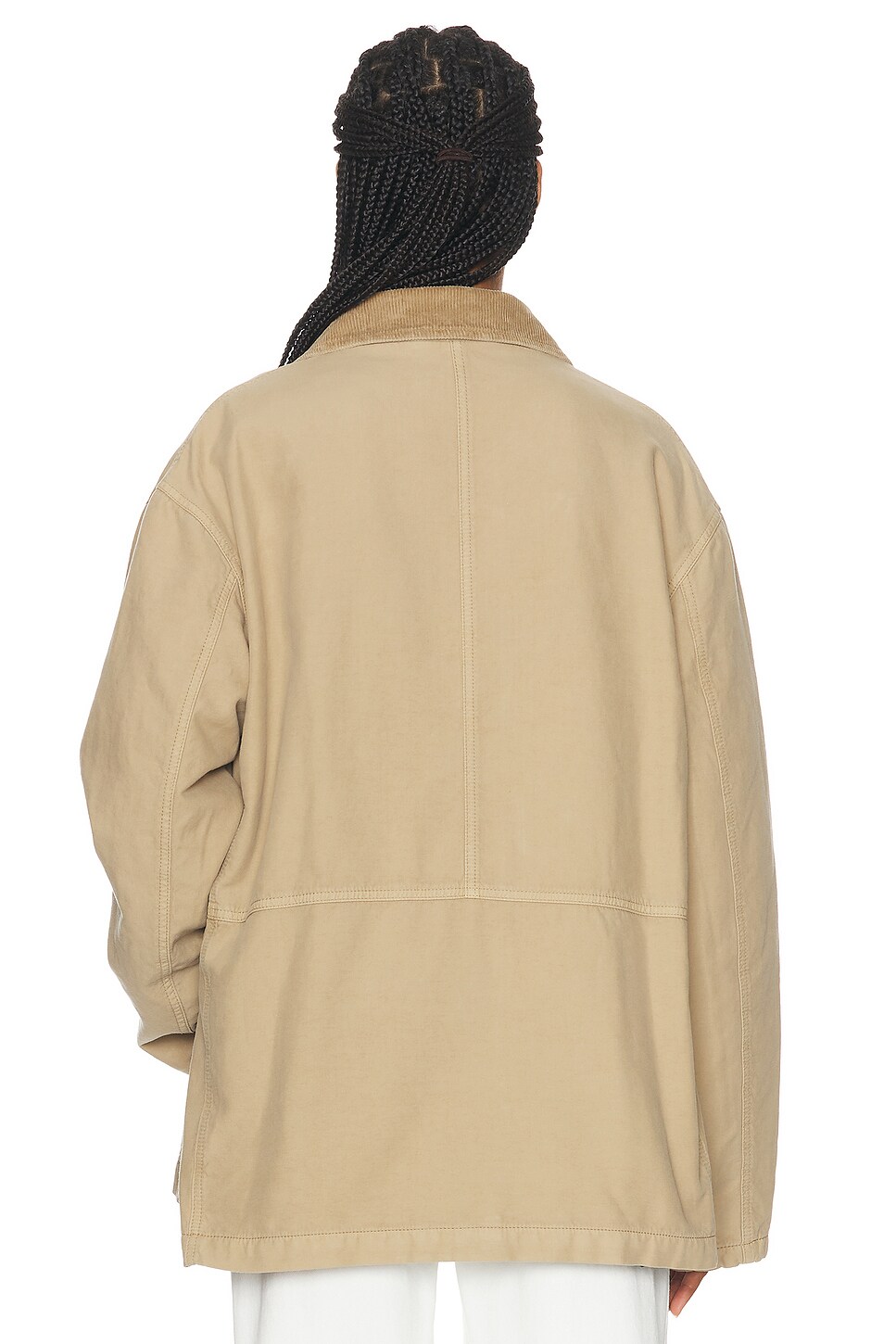 The Row Frank Jacket in Beige | FWRD