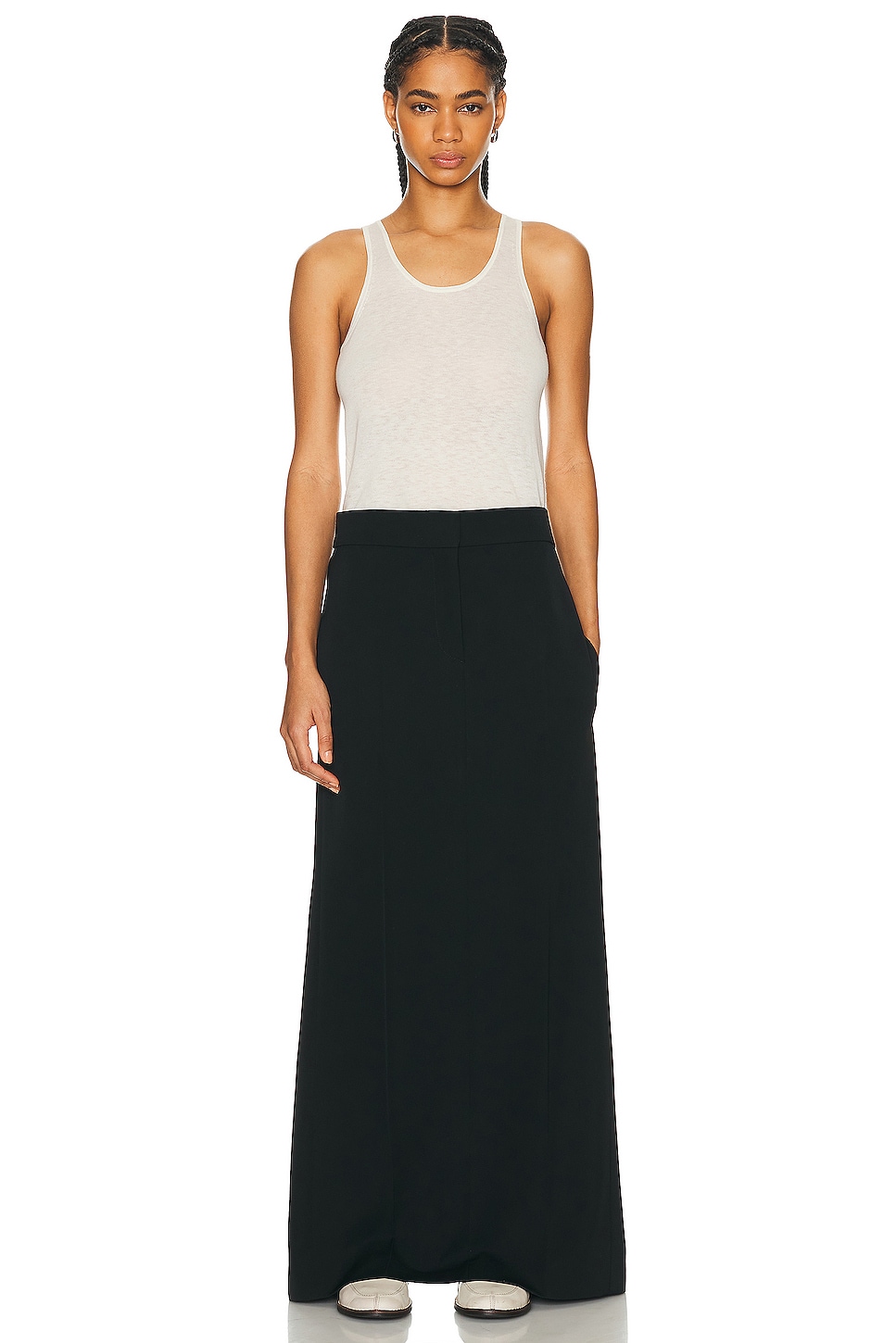 The Row Formosa Tank in IVORY | FWRD