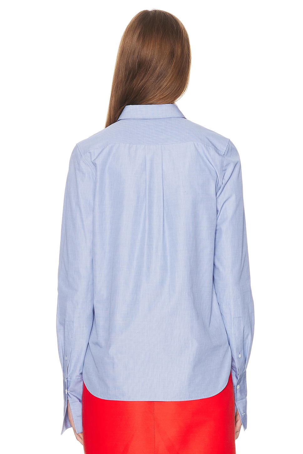 The Row Metis Shirt in Steel Blue | FWRD