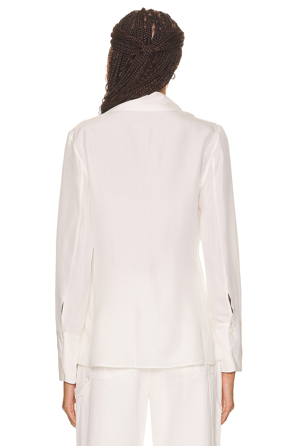 The Row Peg Shirt in Ivory | FWRD