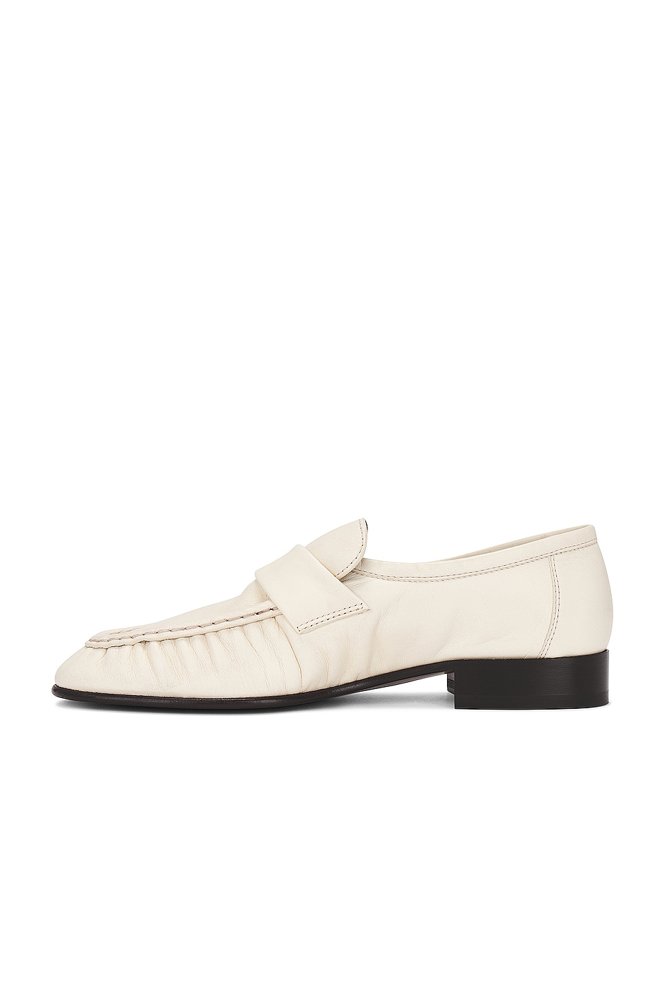 The Row Soft Loafer in Cream | FWRD