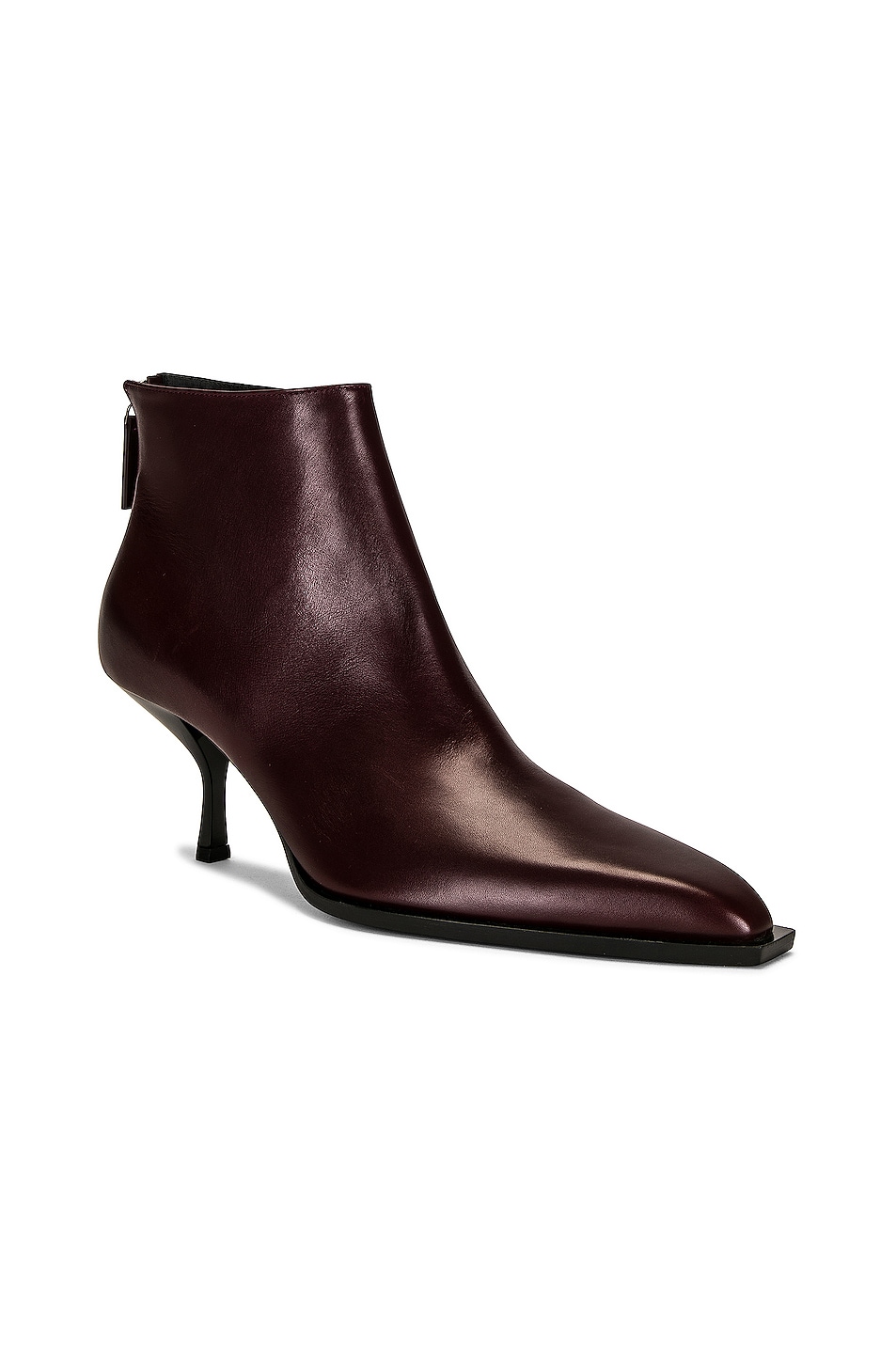 The Row Coco Booties in Brick | FWRD