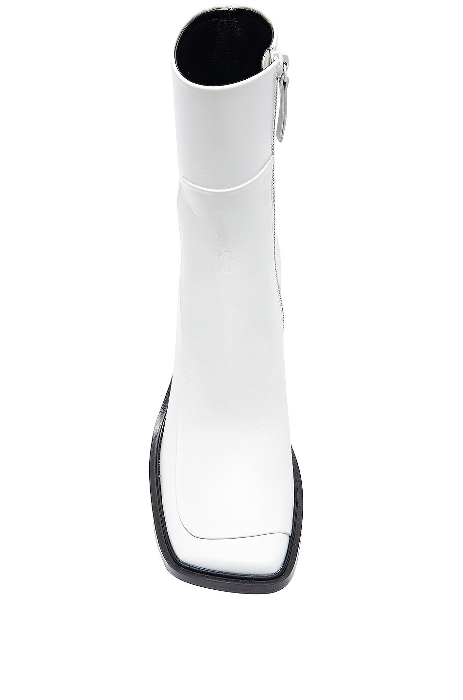 The Row Patch Leather Boots in Bianco | FWRD
