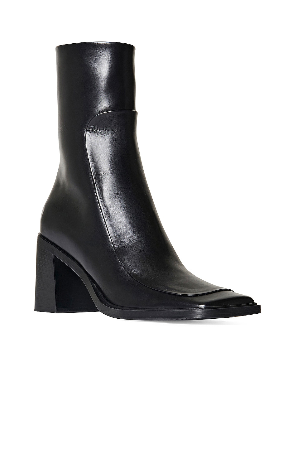 The Row Patch Leather Boots in Black | FWRD