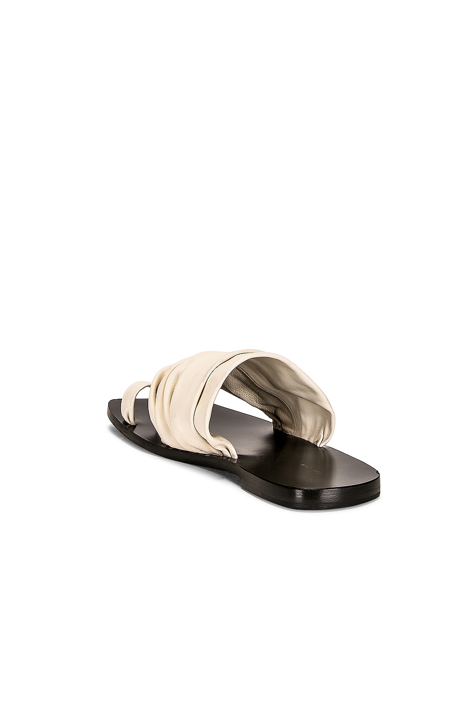 The Row Drape Slides in Ivory | FWRD