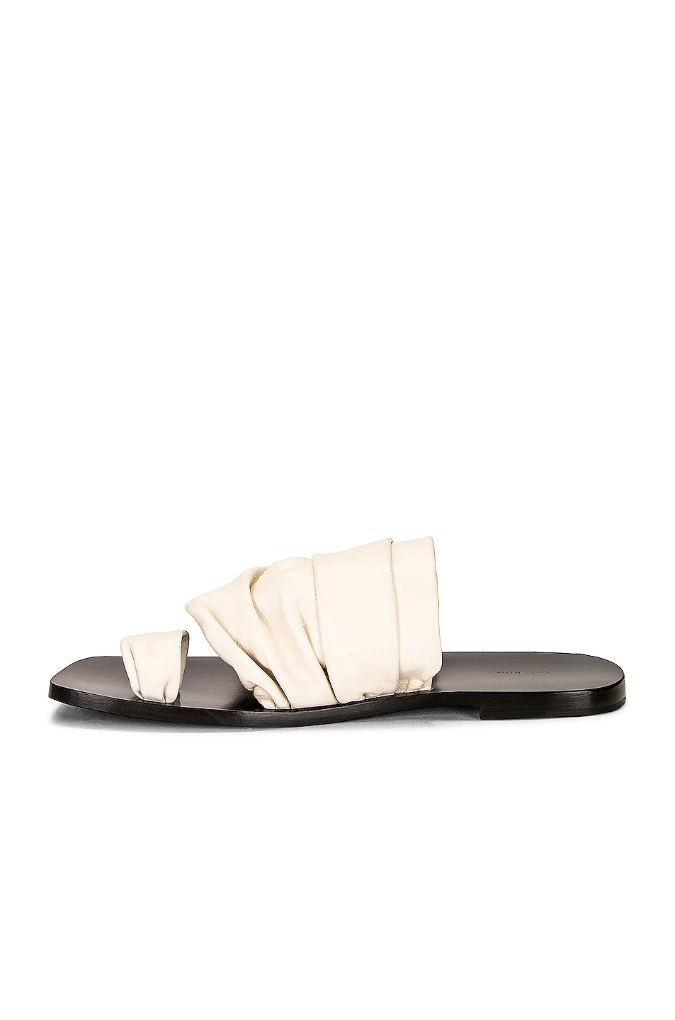 The Row Drape Slides in Ivory | FWRD