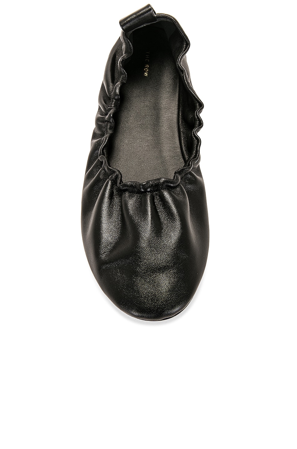The Row Glove Ballet Flat in Black | FWRD