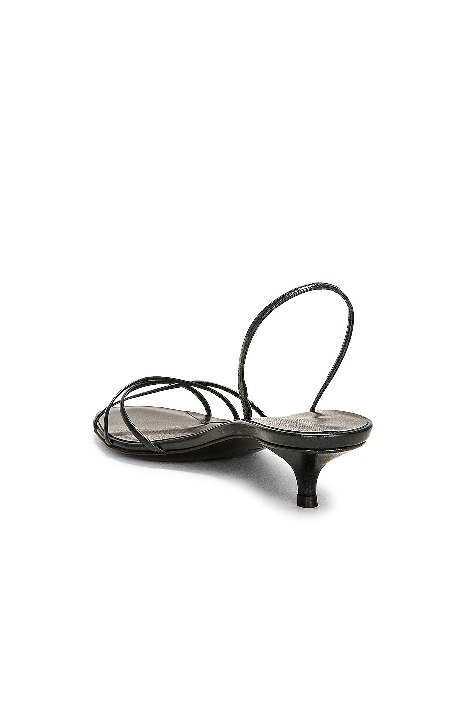 The Row Harlow Sandal in Deep Green | FWRD