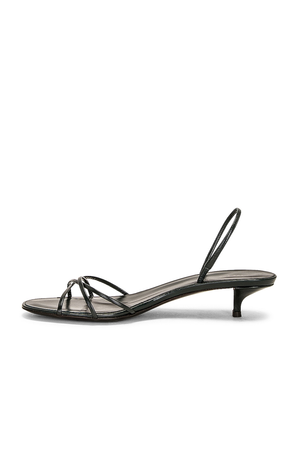 The Row Harlow Sandal in Deep Green | FWRD