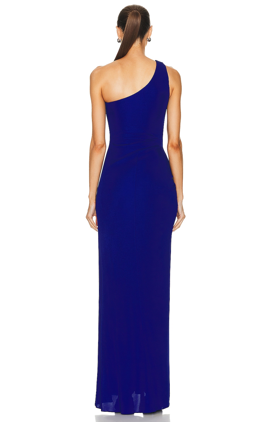 TOM FORD One Shoulder Evening Dress in Cobalt Blue | FWRD
