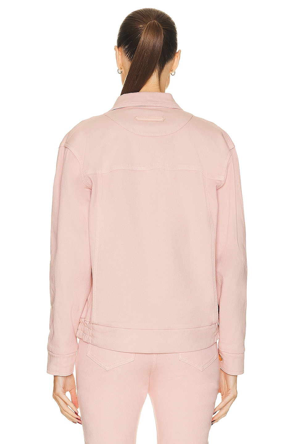 TOM FORD Compact Denim Jean Jacket in Iced Nude | FWRD