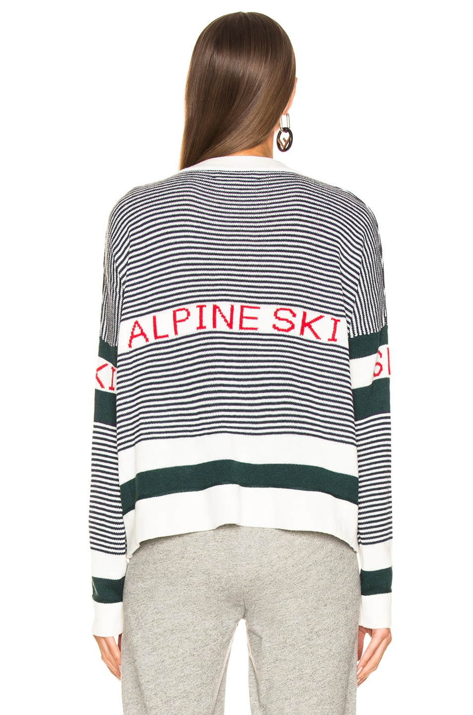 The Great Alpine Ski Sweater in Multi Stripe | FWRD