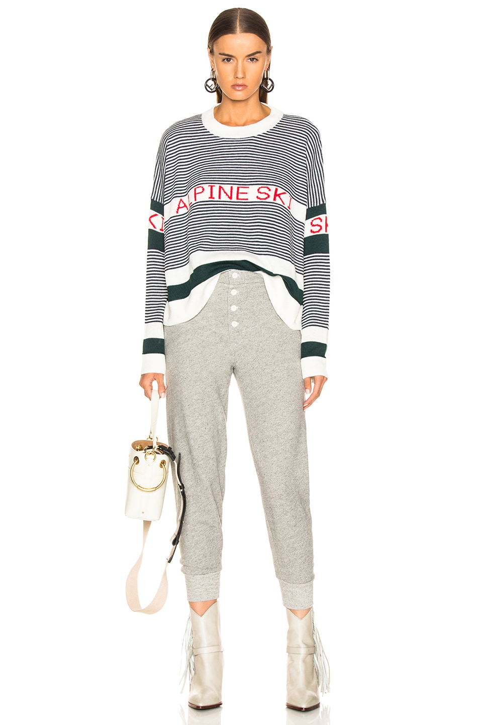 The Great Alpine Ski Sweater in Multi Stripe | FWRD