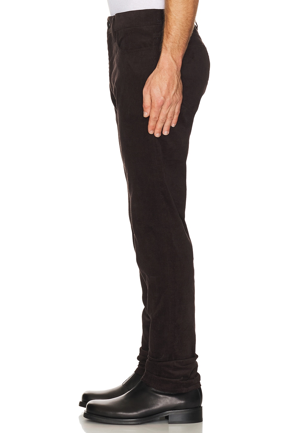 Theory Raffi Stretch Corduroy Pants in Hickory | FWRD