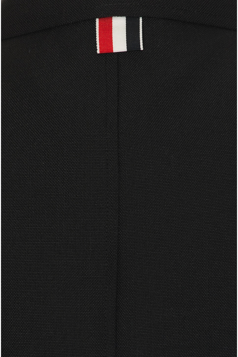 Thom Browne Unstructured Soft Shoulder Patch Blazer in Black | FWRD