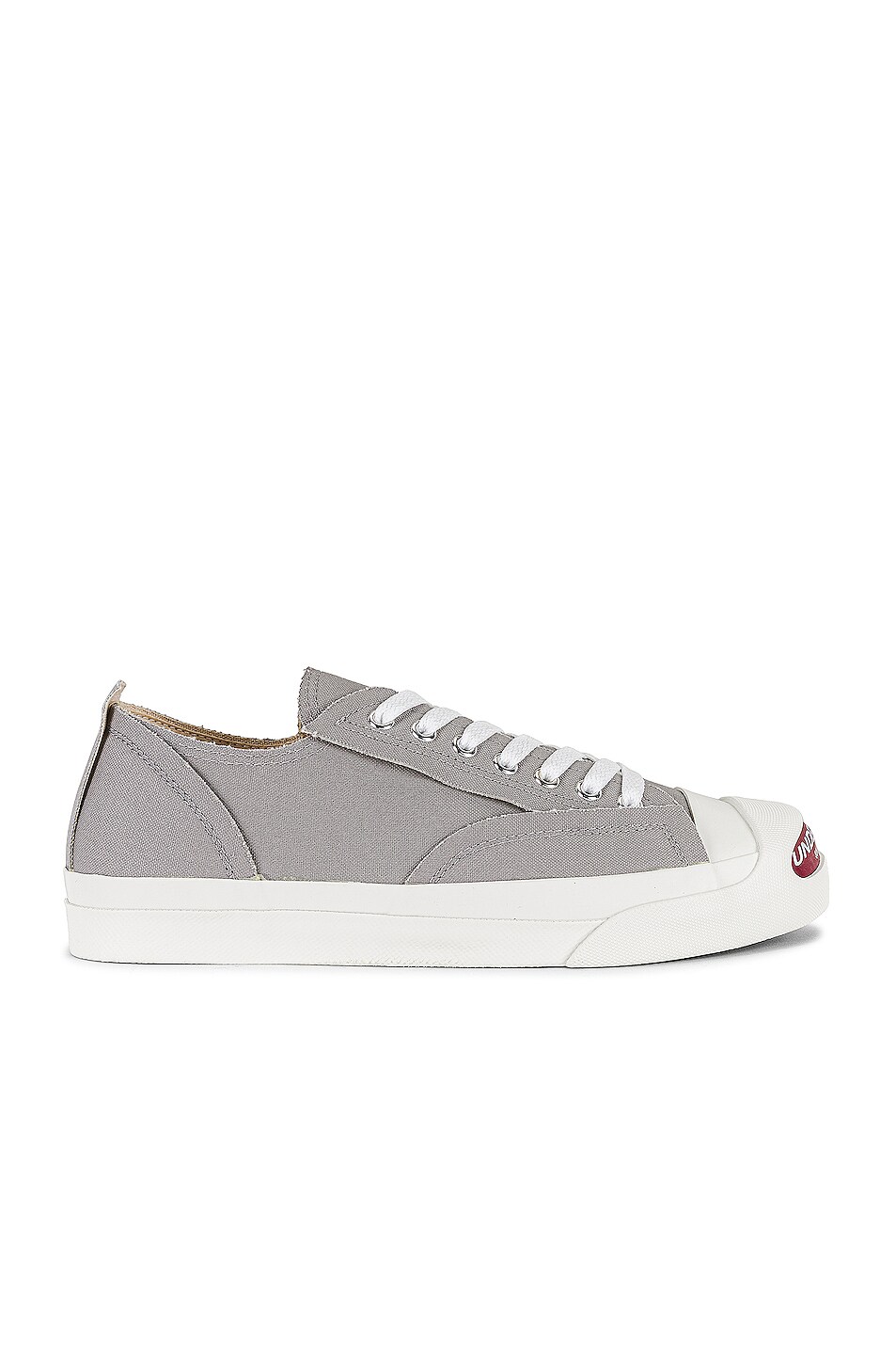 Undercover Canvas Logo Sneakers in Grey | FWRD