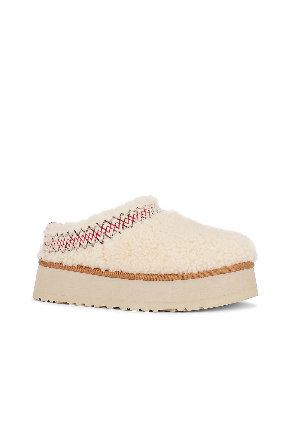UGG Tazz Ugg Braid Slipper in Natural | FWRD