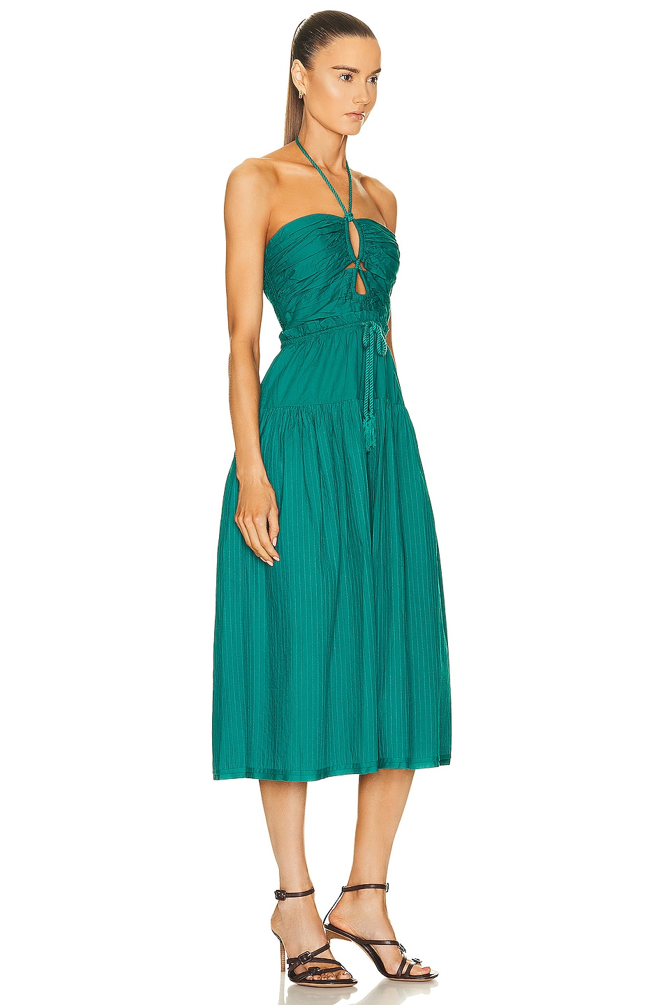 Ulla Johnson Emmaline Dress in VERDIGRIS | FWRD