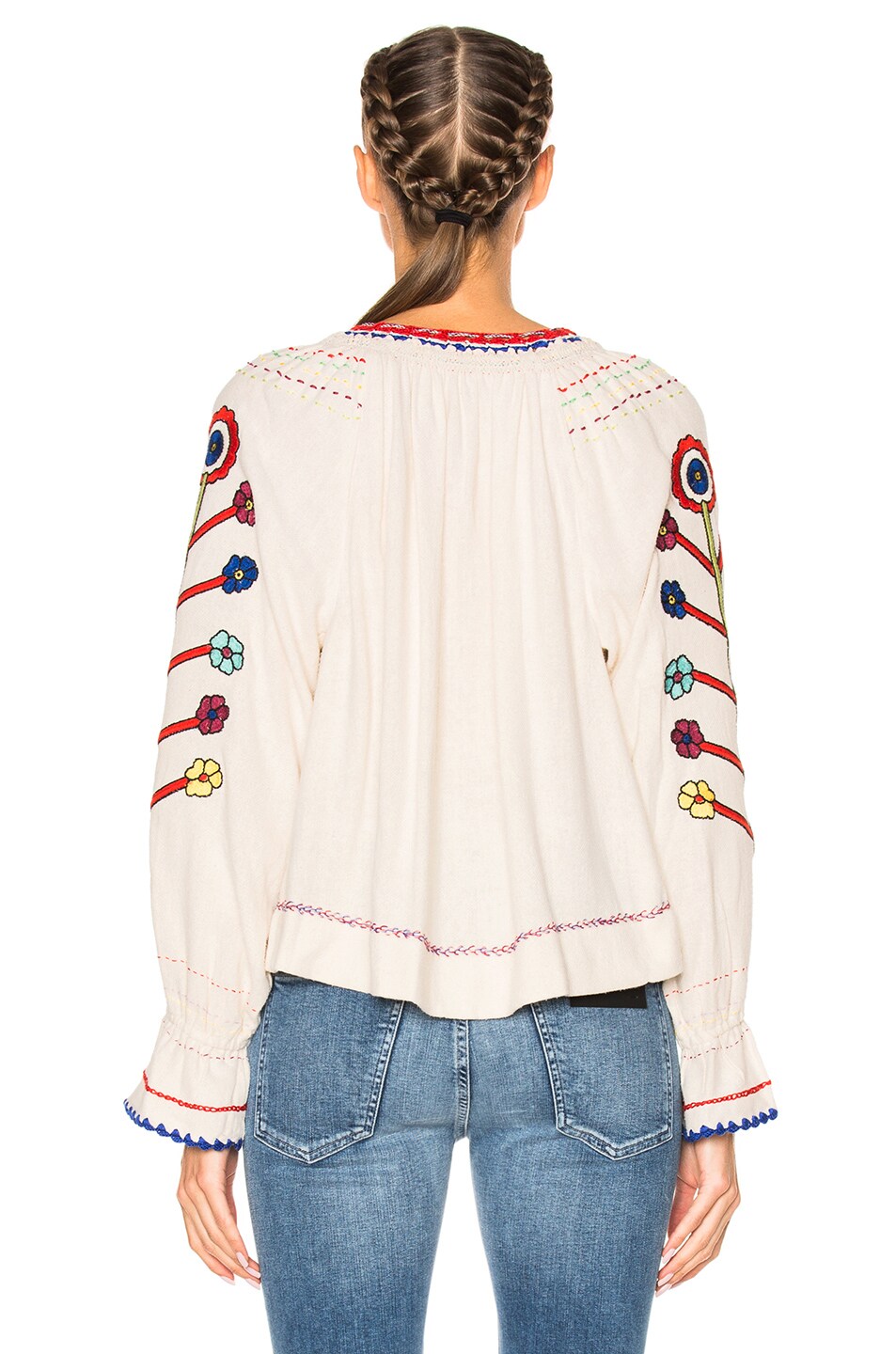 Ulla Johnson Vania Top in Natural | FWRD