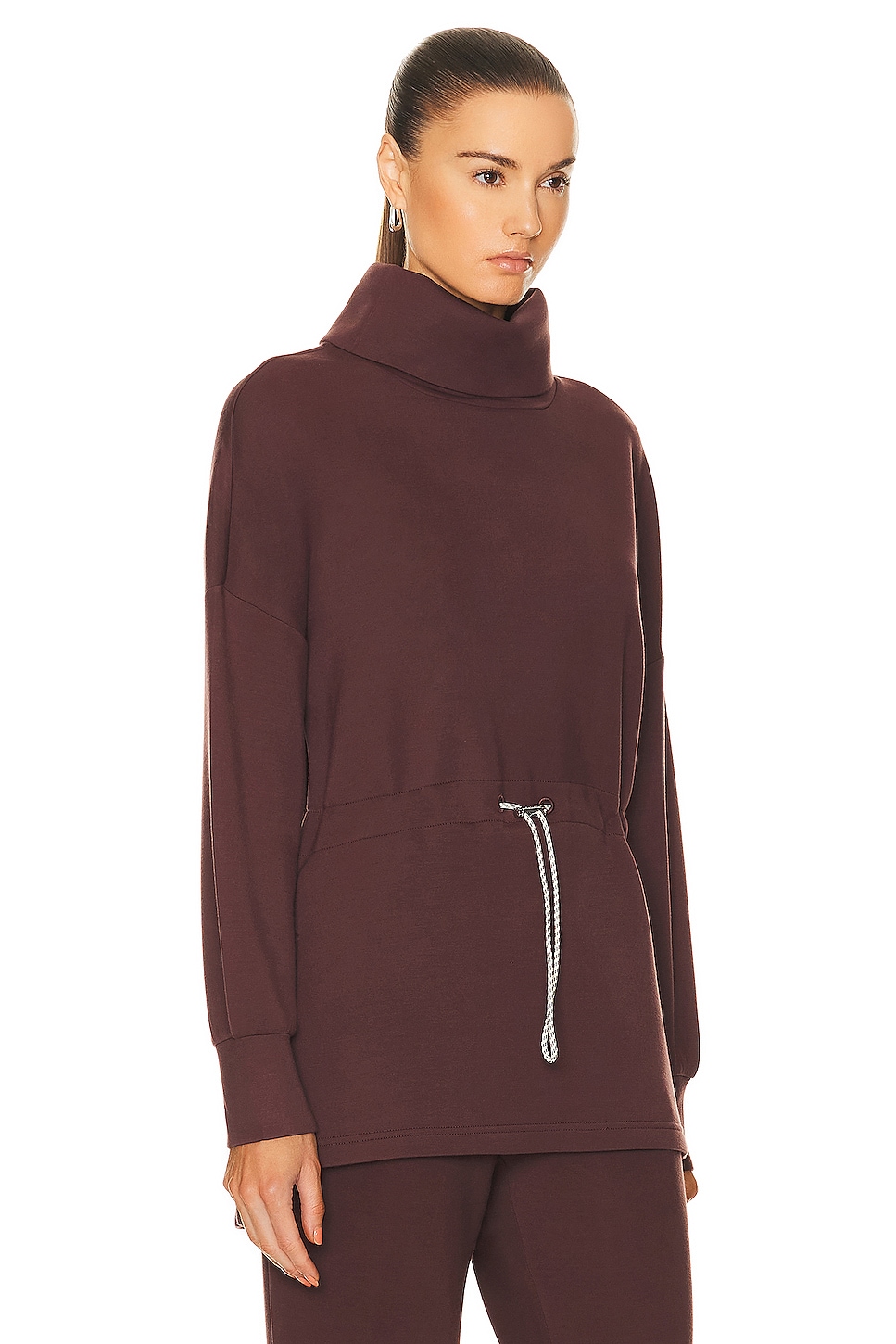 Varley Freya Sweater in Deep Mahogany | FWRD
