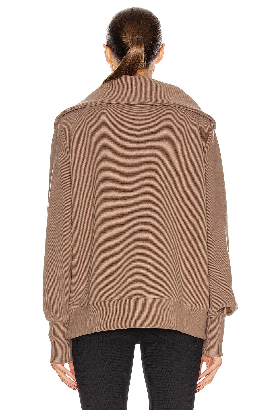 Varley Vine Half Zip Sweatshirt in Morel | FWRD