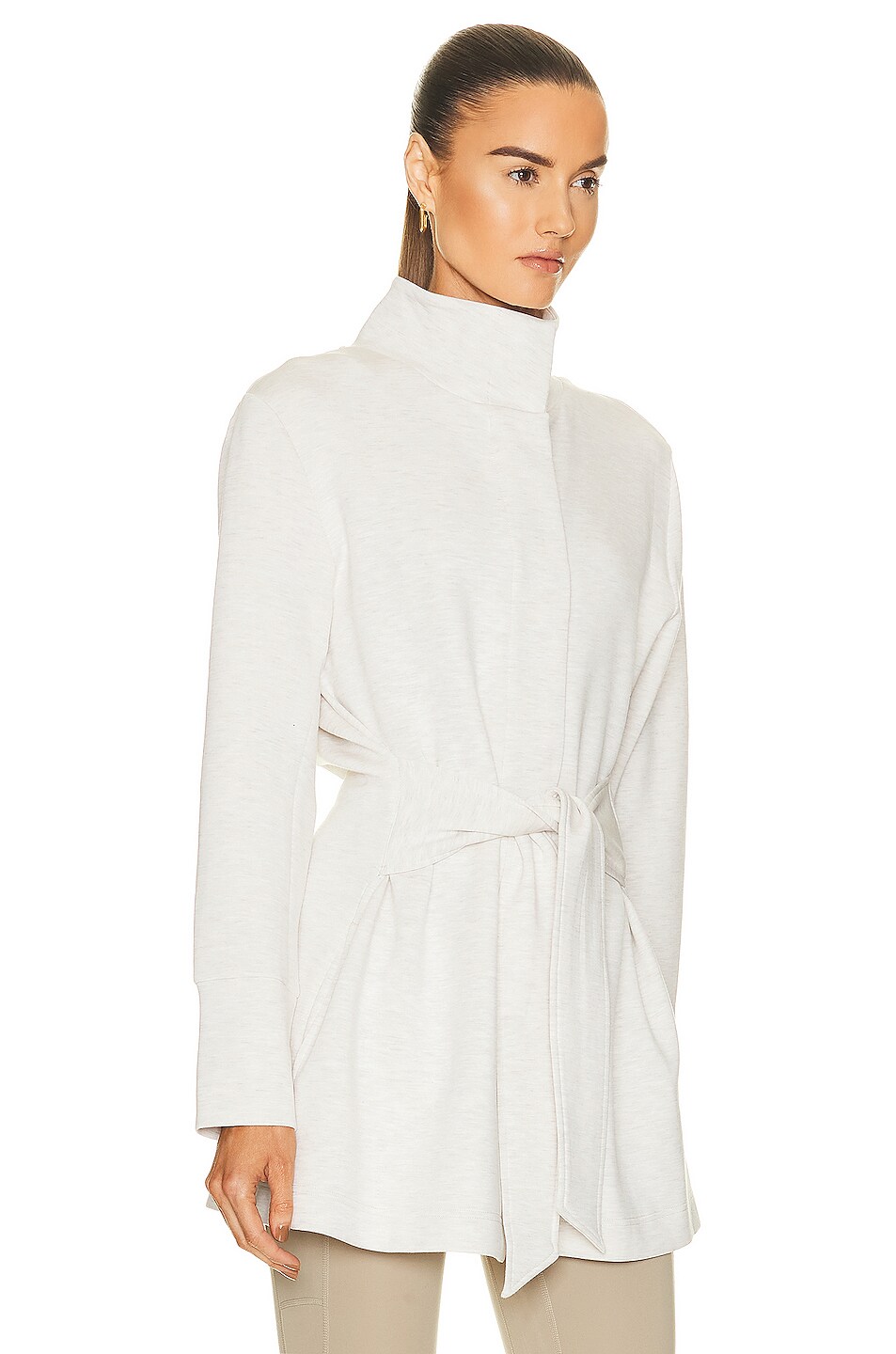 Varley Anset Jacket in Ivory Marl | FWRD