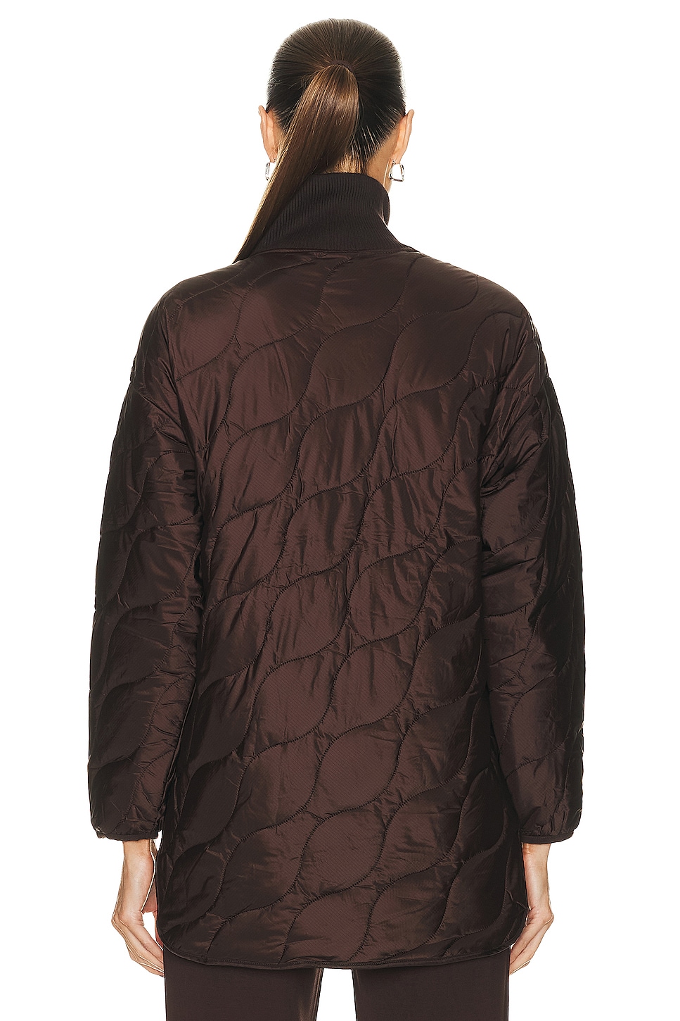 Varley Danea Quilt Jacket in Coffee Bean | FWRD